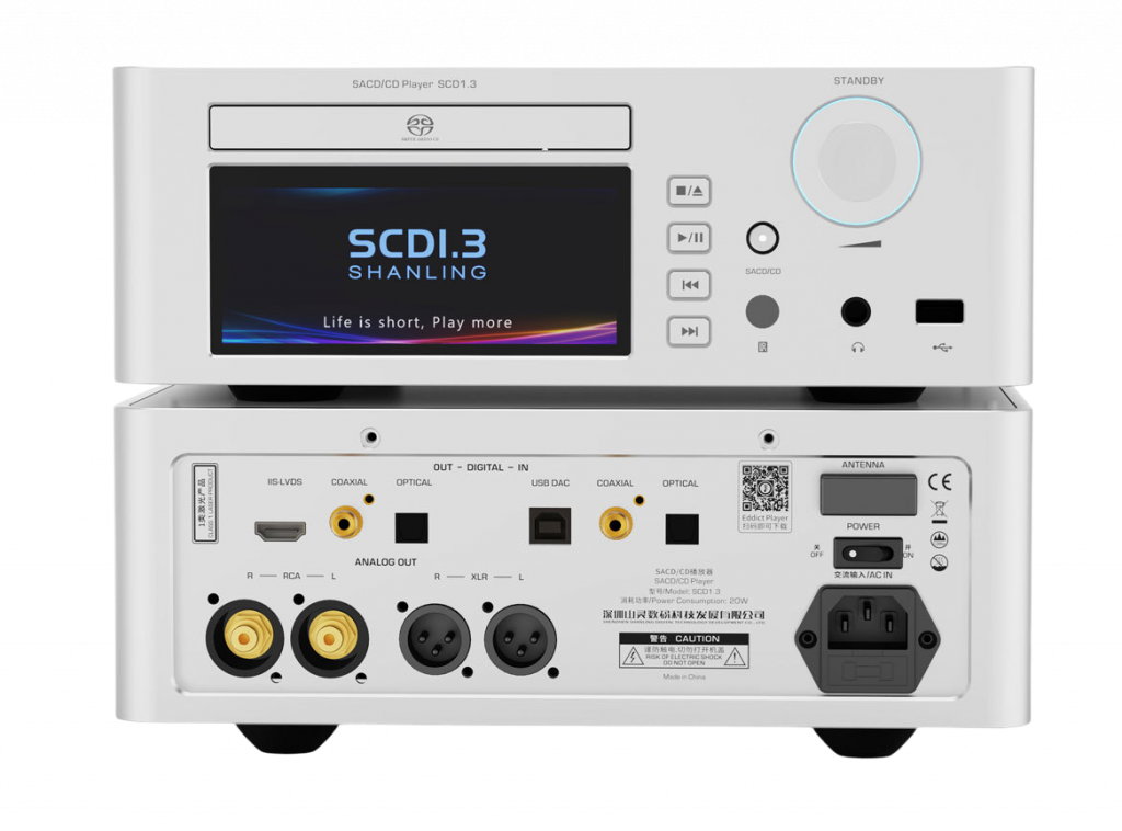 Shanling SCD1.3 Multifunctional SACD Player - Forté Distribution